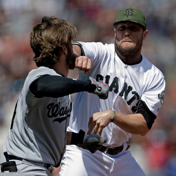 Bryce Harper Suspension -- Hunter Strickland’s Actions Bush League ...