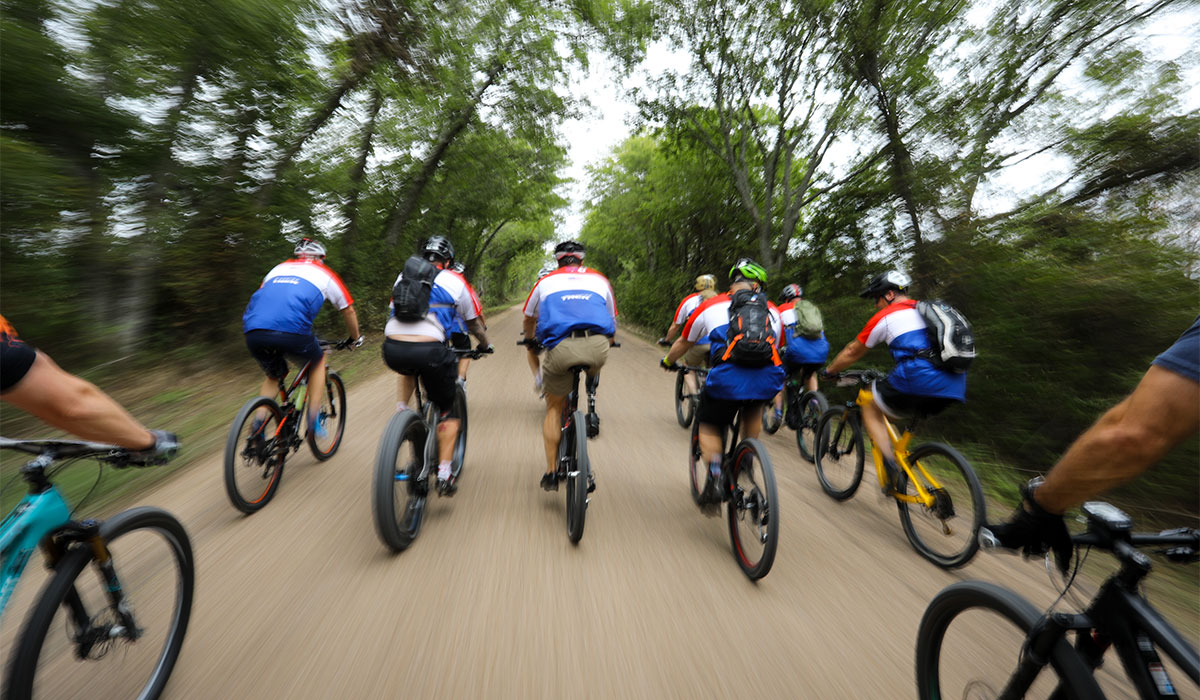 Wounded Warriors Texas Bike Ride with George Bush: Veterans Get Support ...