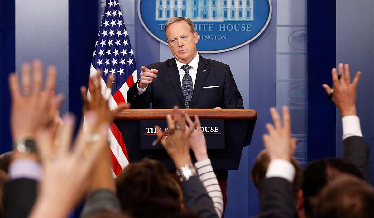 Donald Trump, Sean Spicer: Make Politics Boring Again, Please ...