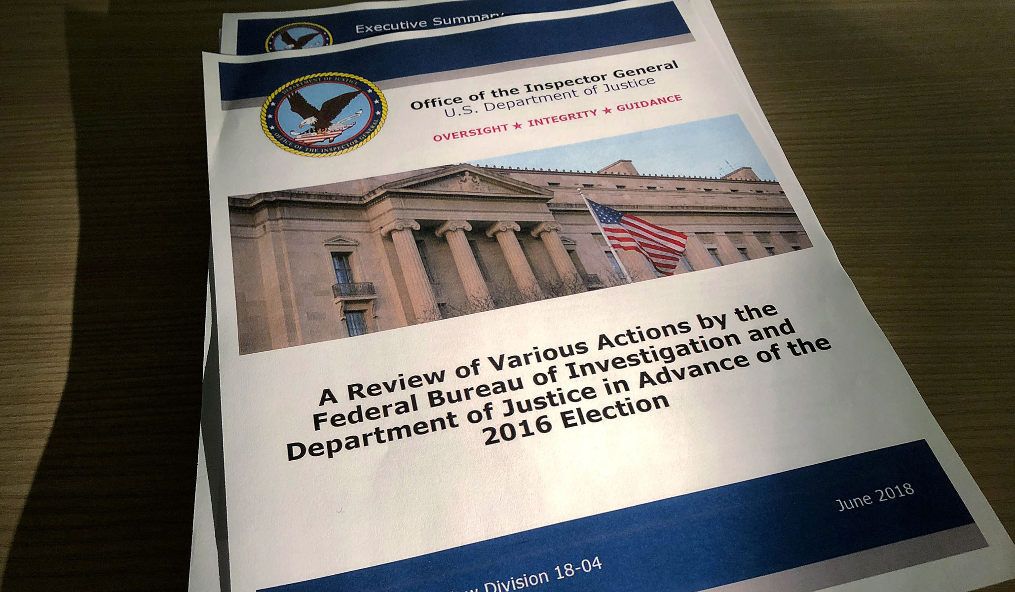 FBI Inspector General Report Hall of Mirrors | National Review