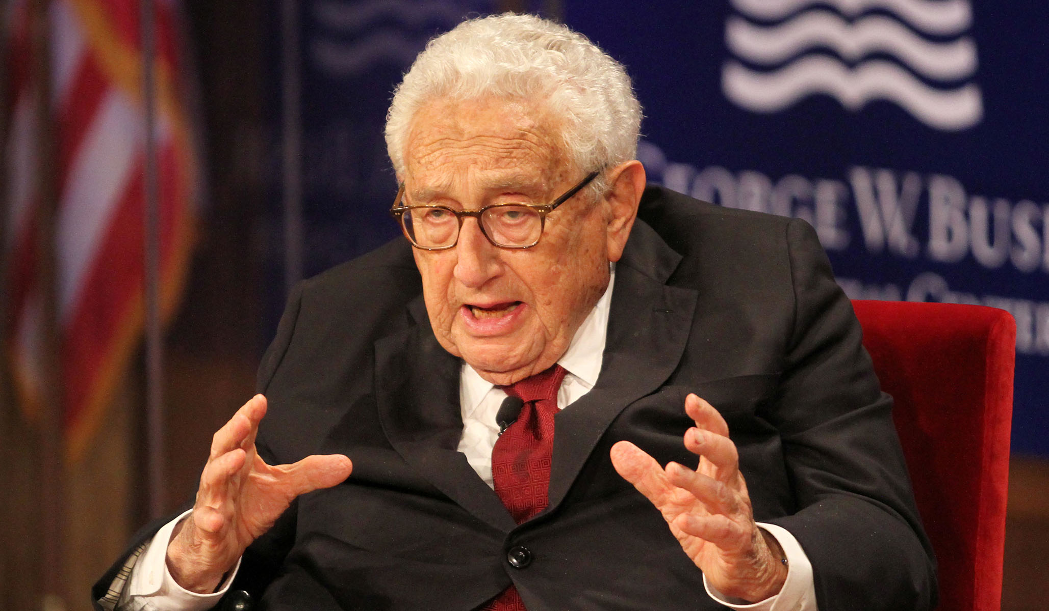 Henry Kissinger, Shouted Down at NYU, Addresses Yale’s WFB Society ...
