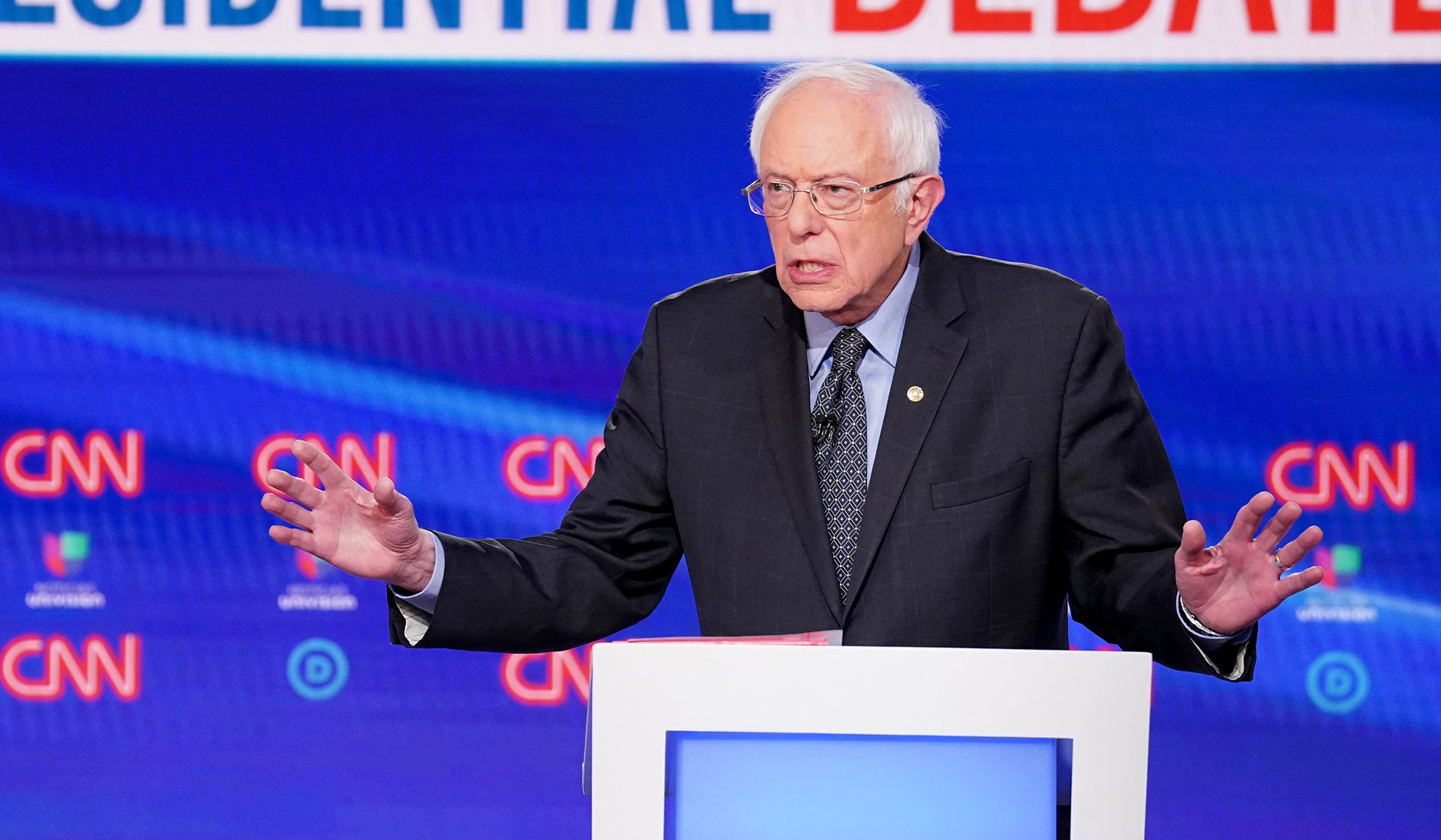 Democratic Debate: Bernie Sanders Pulled Punches against Joe Biden ...