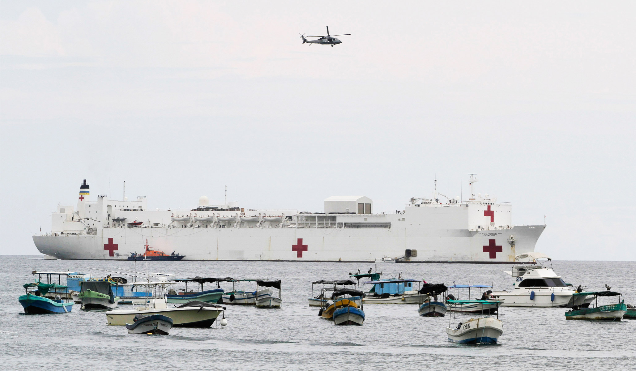 Hospital Ship USNS Comfort Arrives in New York | National Review