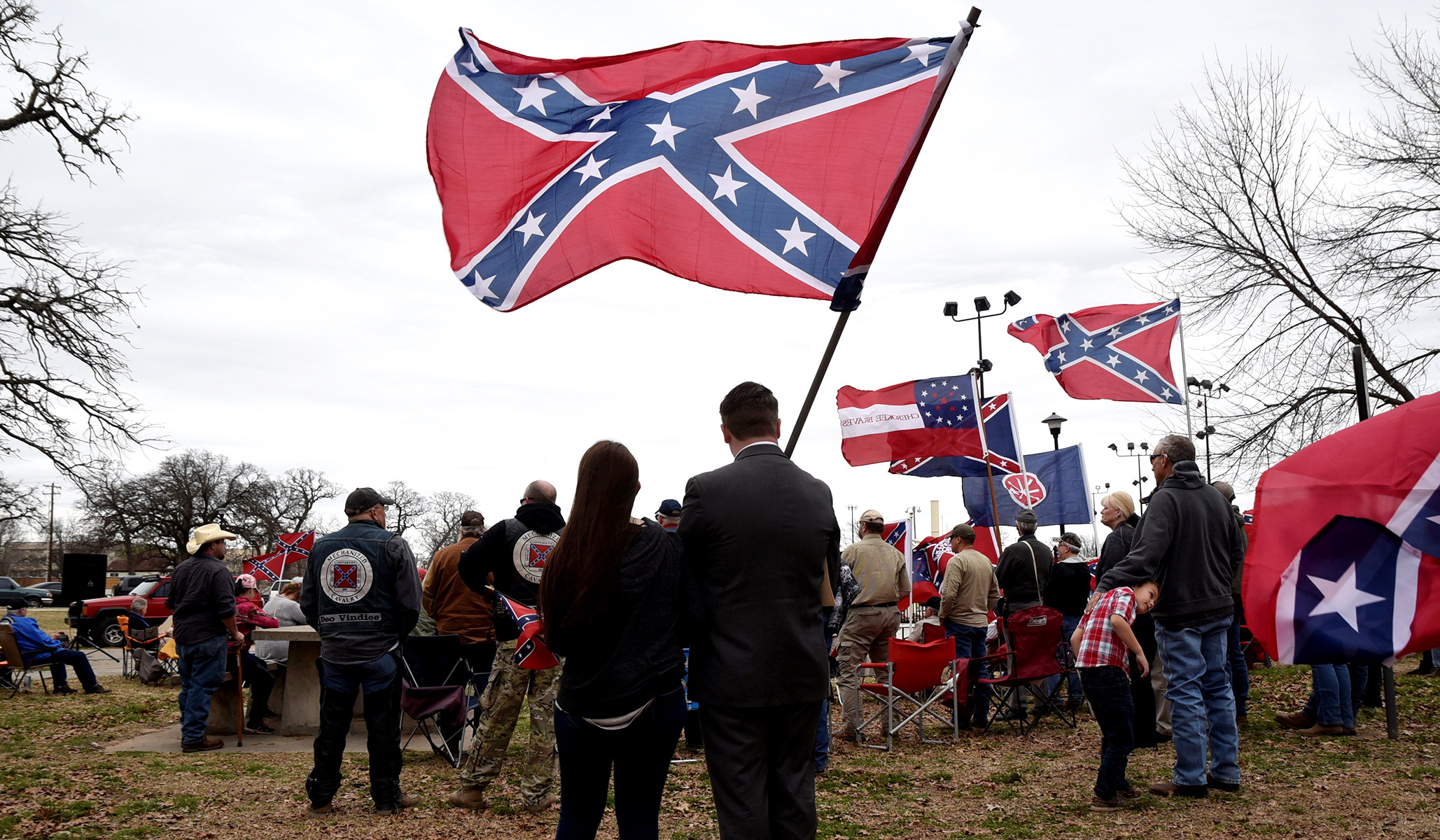 Confederate Symbols Debate: Take Down Flags & Rename Military Bases ...