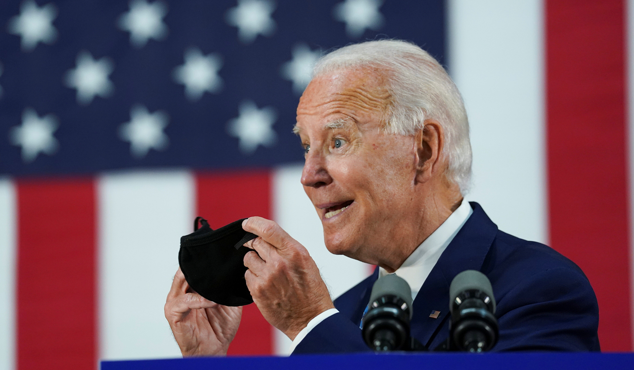 Joe Biden & Masks: Would Mandate Mask-Wearing as President | National ...