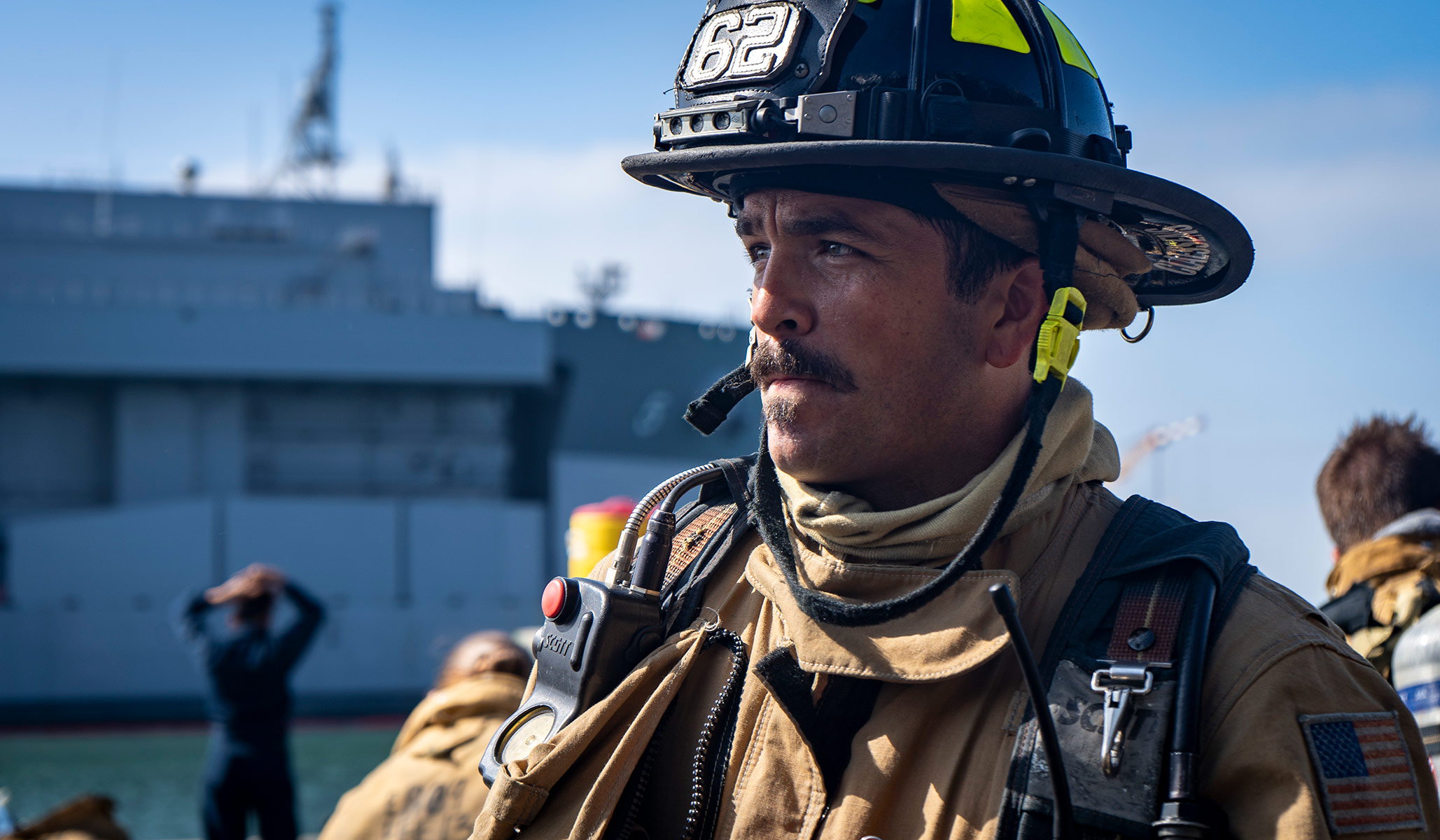 Bonhomme Richard Firefighters | National Review