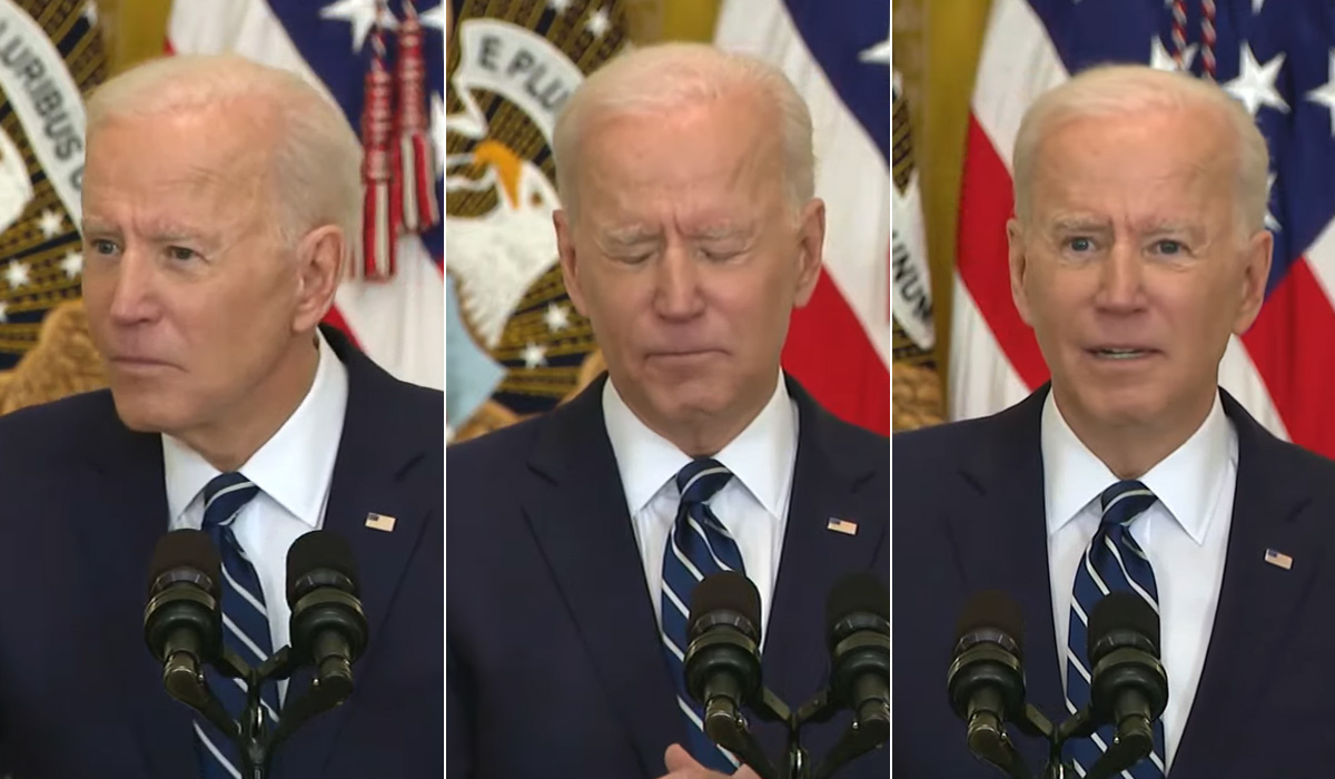 Biden Press Conference: President's Facial Expressions Tell a Story ...