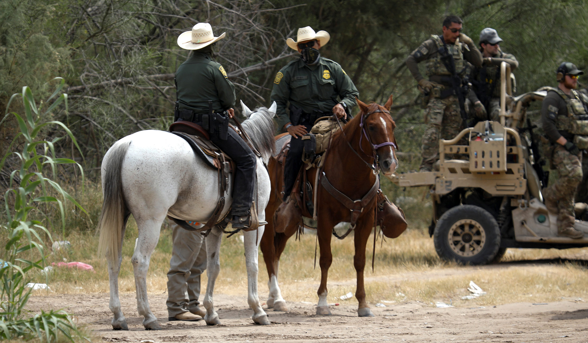 Psaki Announces Border Patrol Agents Will No Longer Use Horses in ...