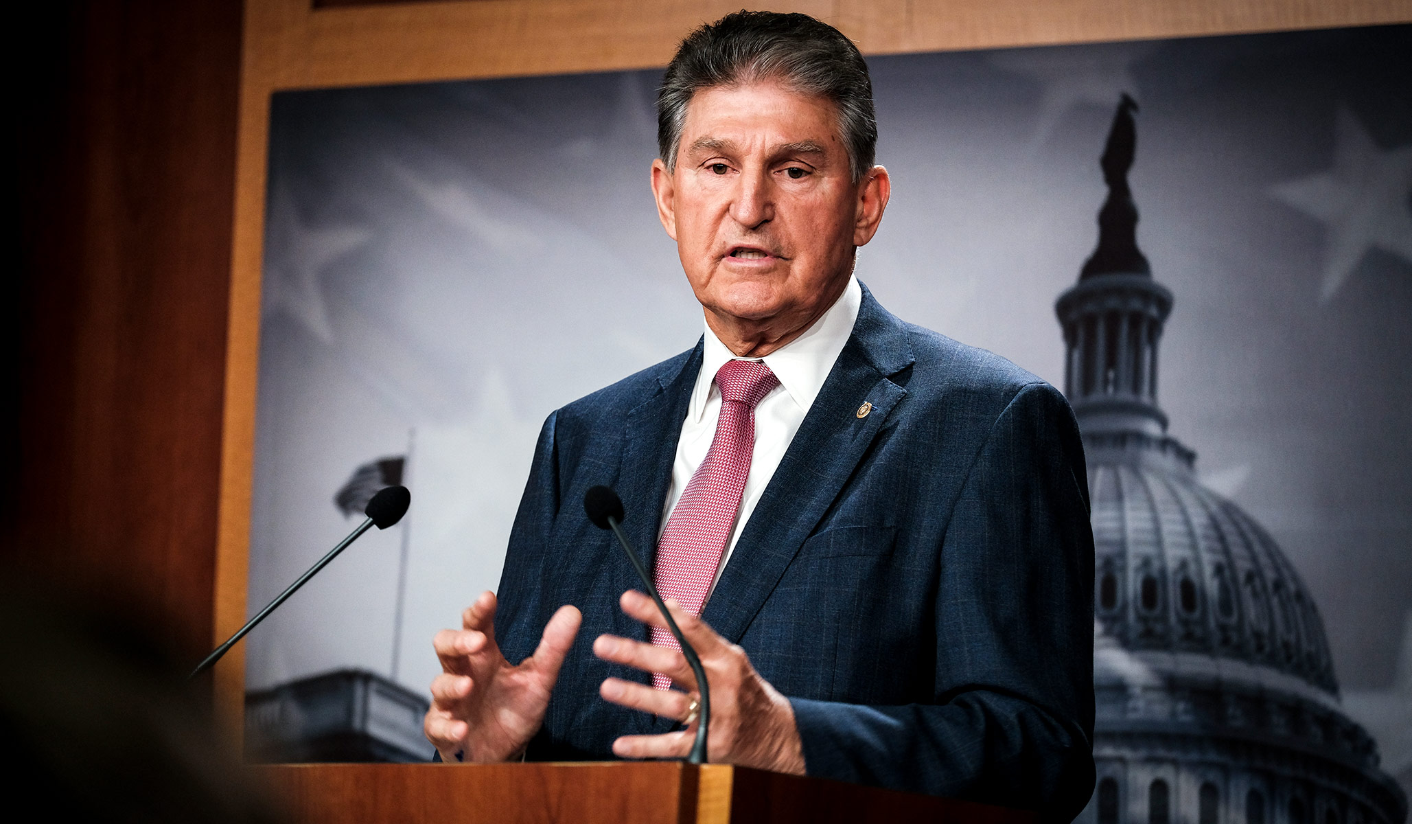 No, Joe Manchin Isn't an 'Etch A Sketch' | National Review
