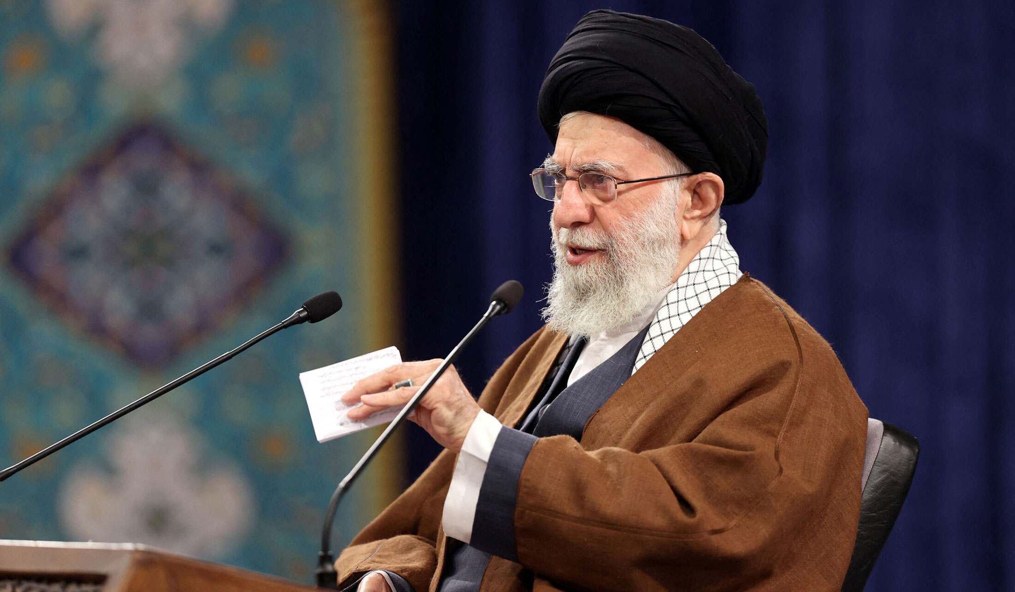 Iran's Dictator Ayatollah Khamenei Makes Public Appearance after ...