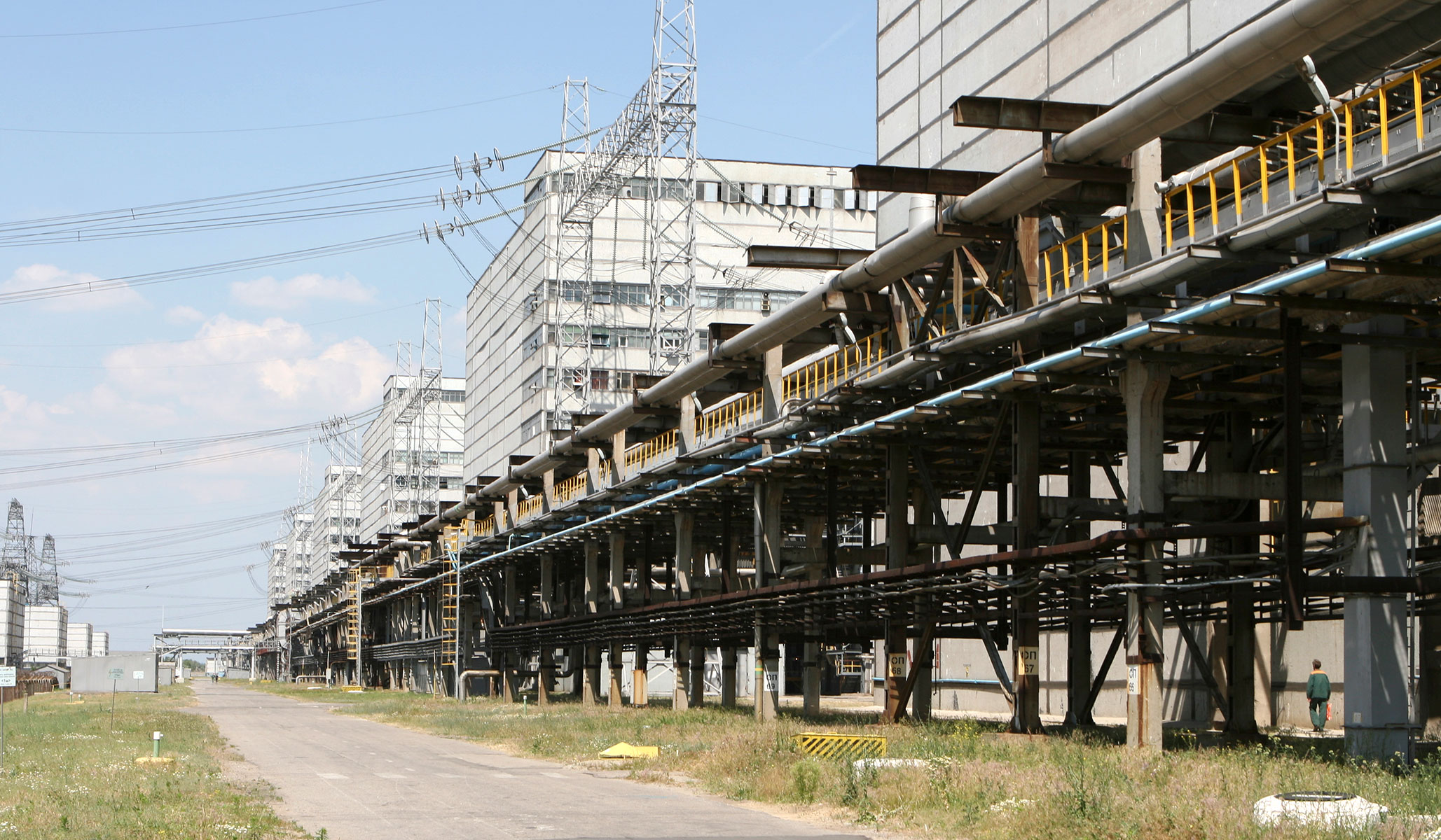 Ukrainian Power Plant on Fire after Shelling by Russian Troops ...