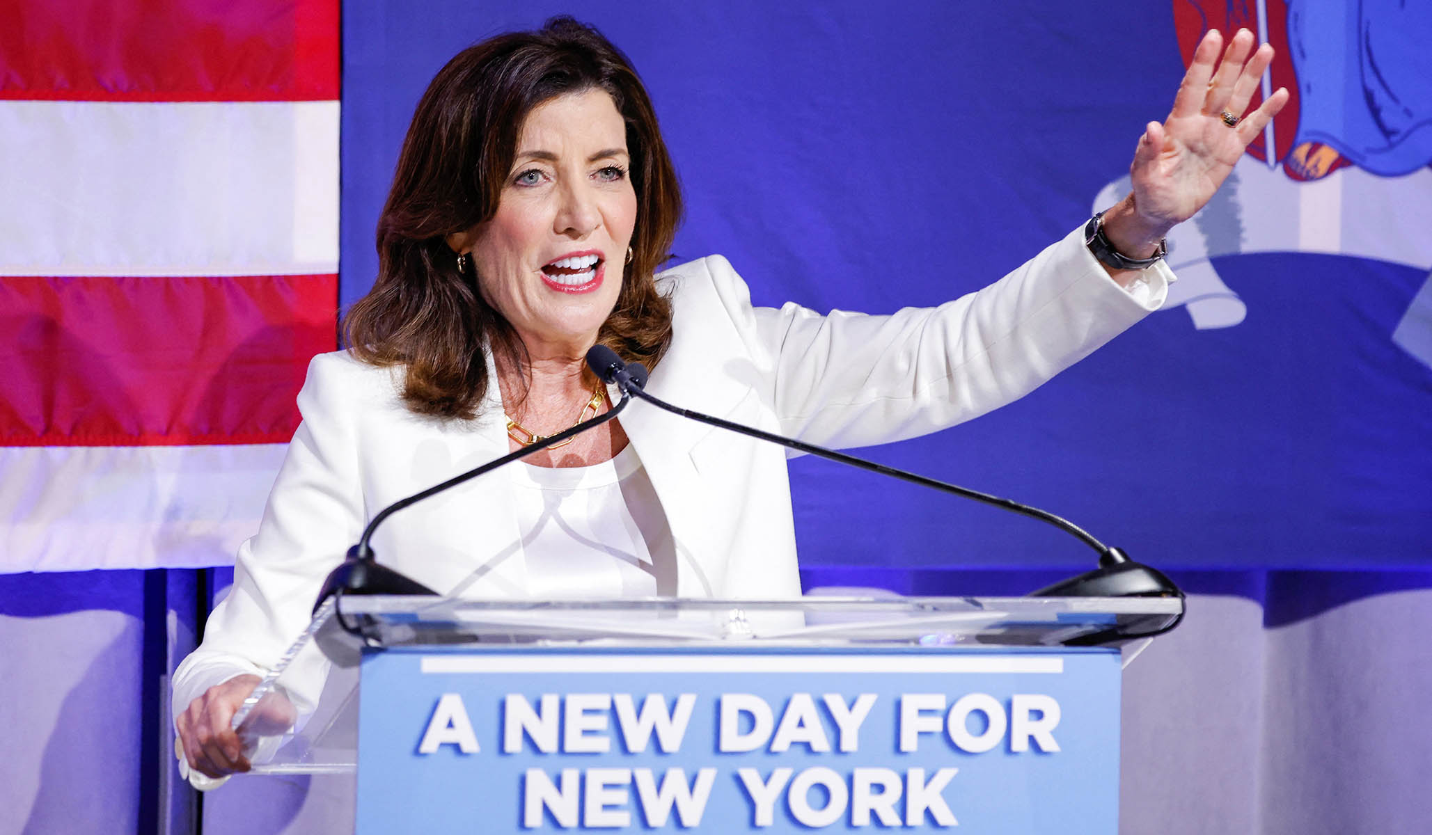 Kathy Hochul & Charlie Crist -- Which Side Is Itching for a Civil War ...