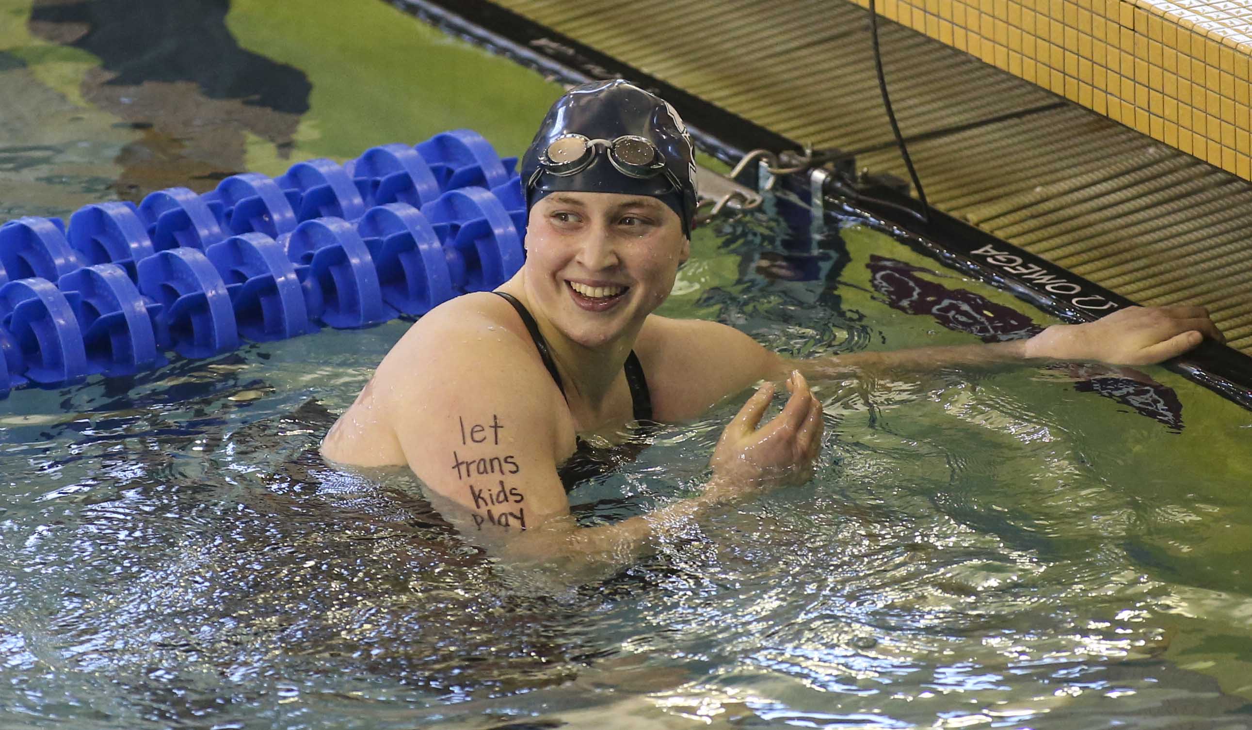 Transgender Swimmer Celebrates Self-Destruction | National Review