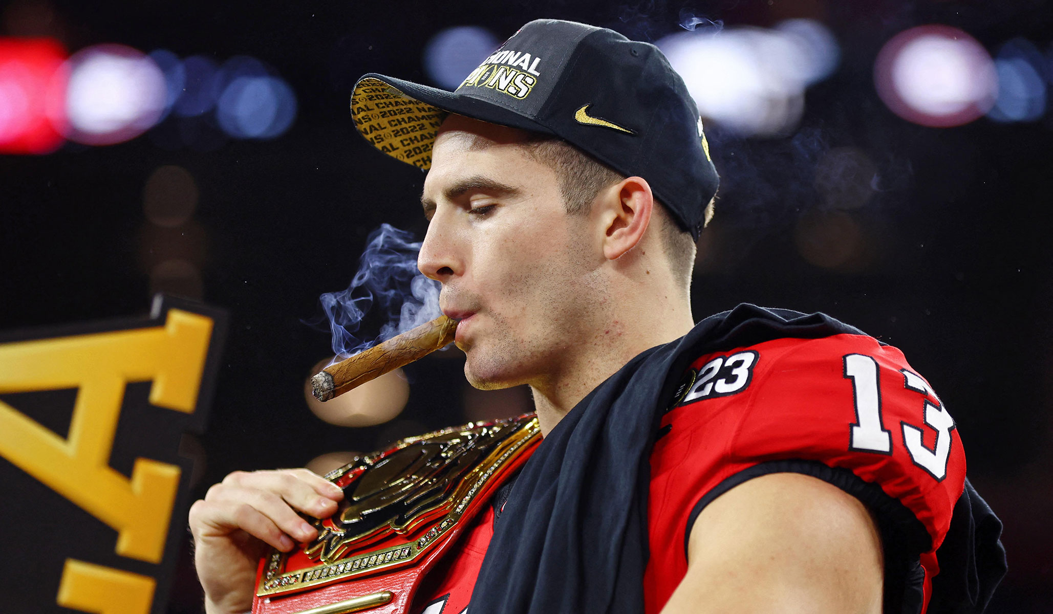 PHOTOS: Athletes and Fans Smoke Cigars | National Review