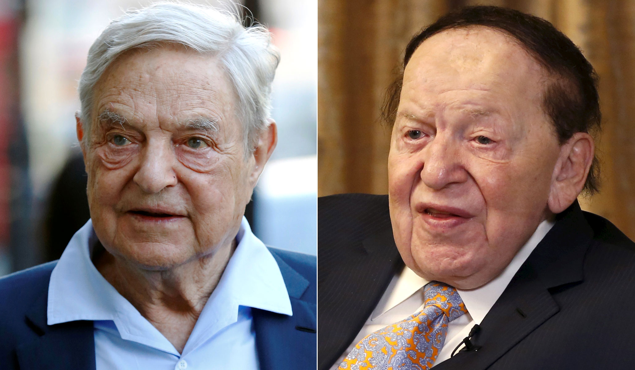 George Soros Double Standard: Sheldon Adelson Attacked for Years ...